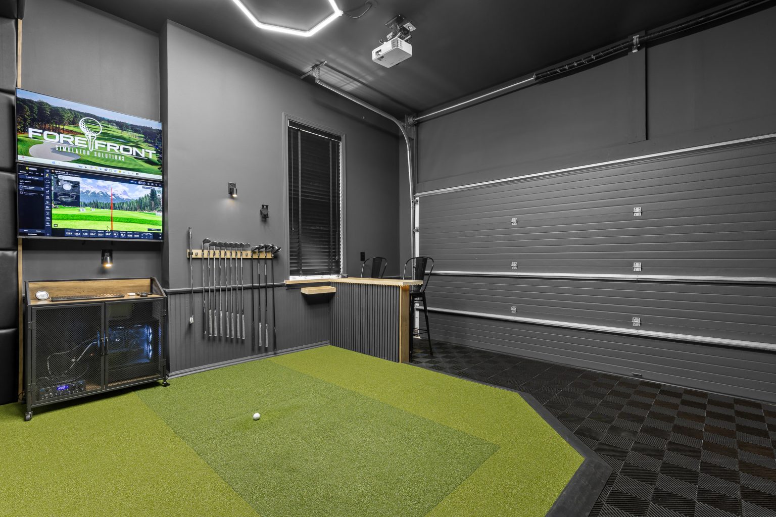 Garage Sim and Lounge — ForeFront Simulator Solutions