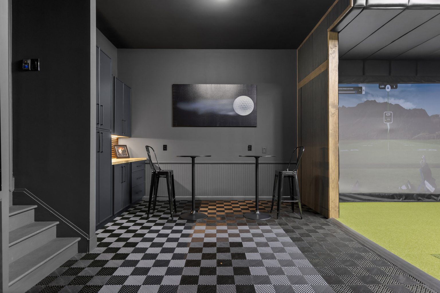 Garage Sim and Lounge — ForeFront Simulator Solutions